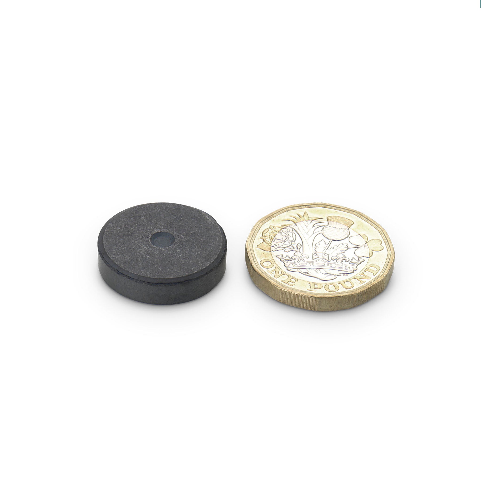 Ferrite Disc Magnet, Isotropic 20mm Diameter x 5mm – Anchor Magnets