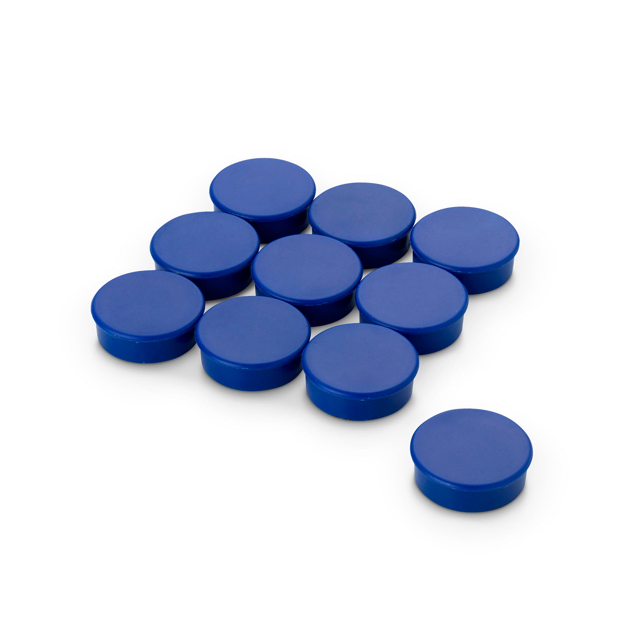 Marker Magnet Blue, 25mm Diameter x 7mm with Flat Top – Anchor Magnets