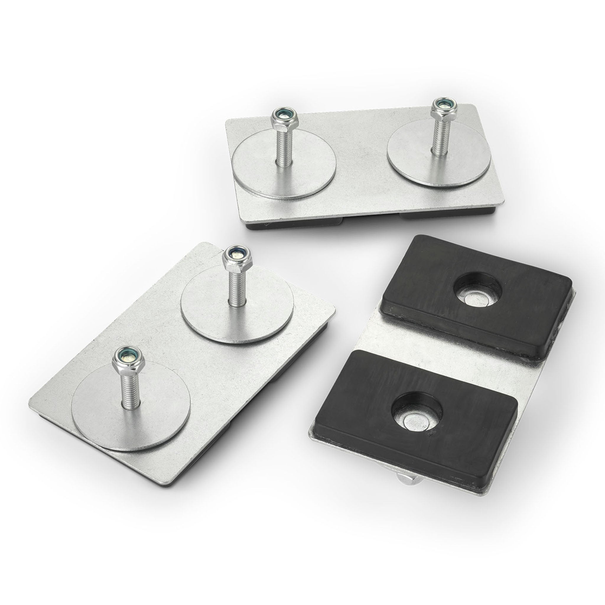 Magnetic Neodymium Pad 2 with 2 M6 Clinch Studs – Anchor Magnets