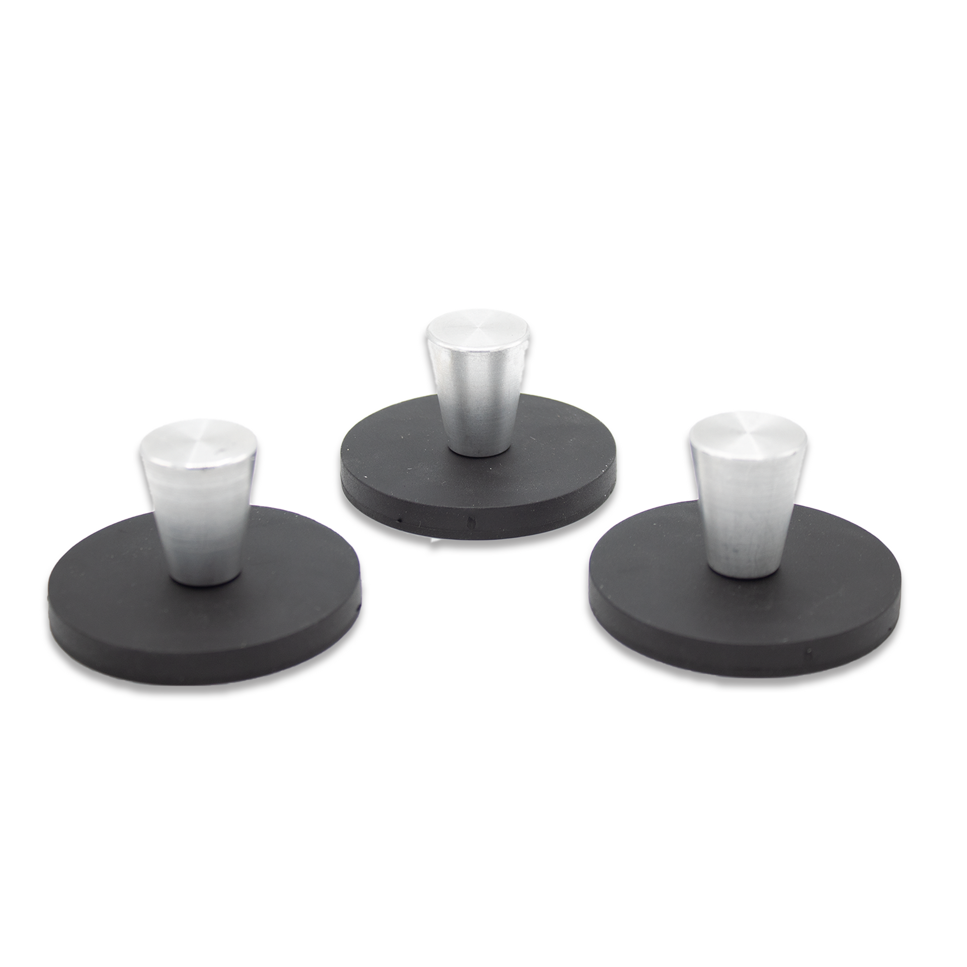 Rubber-Coated Magnet Black, 66mm O/D x 8.1mm with Tapered Hook – Anchor ...