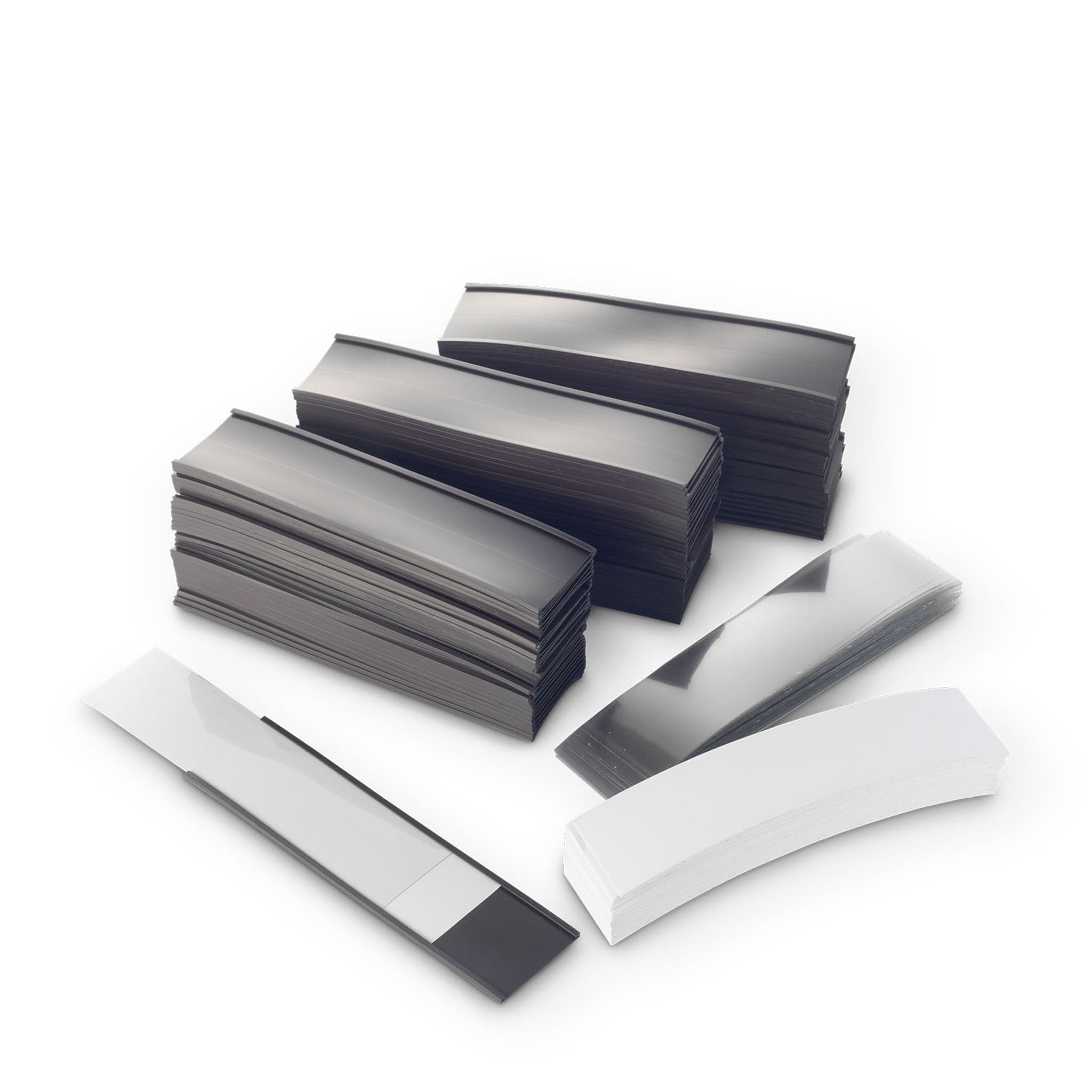 Magnetic Label with Card & Acetate, 3mm x 25mm x 200mm Pack of 200 ...