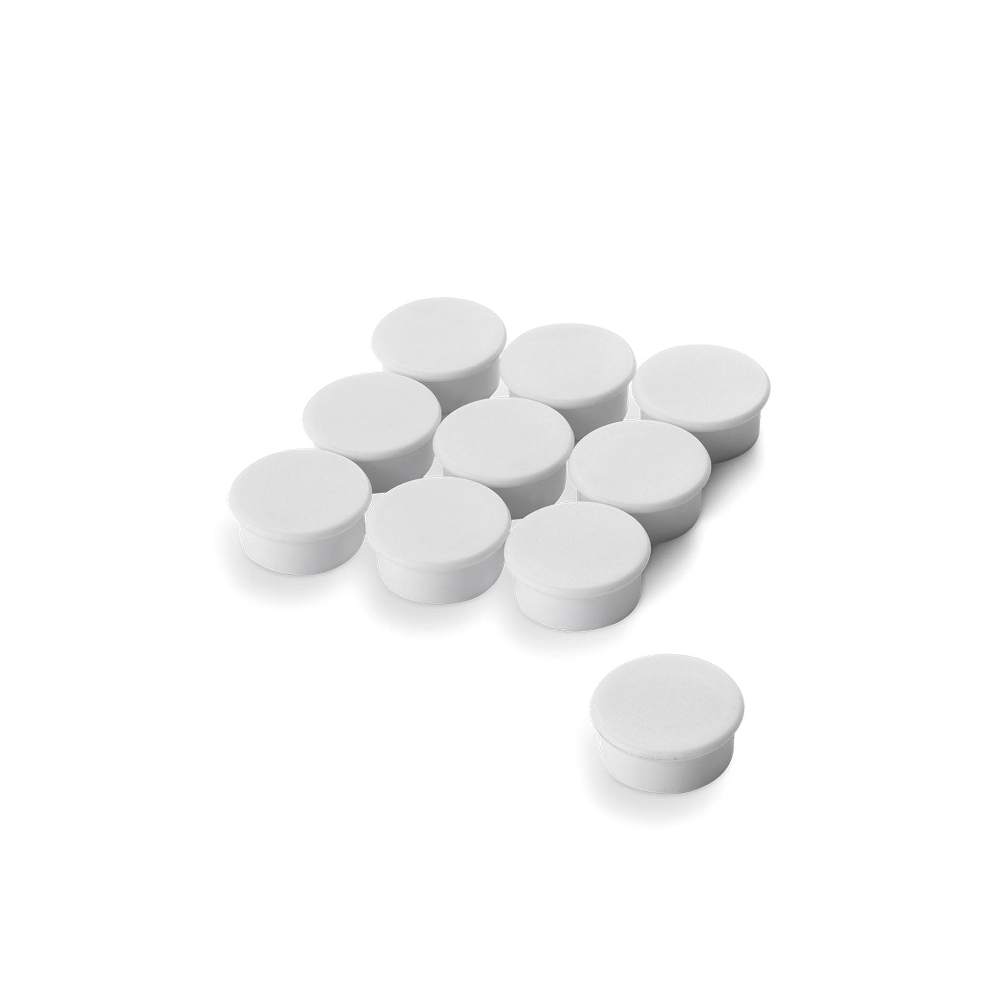 Marker Magnet White, 20mm Diameter x 7mm with Flat Top – Anchor Magnets