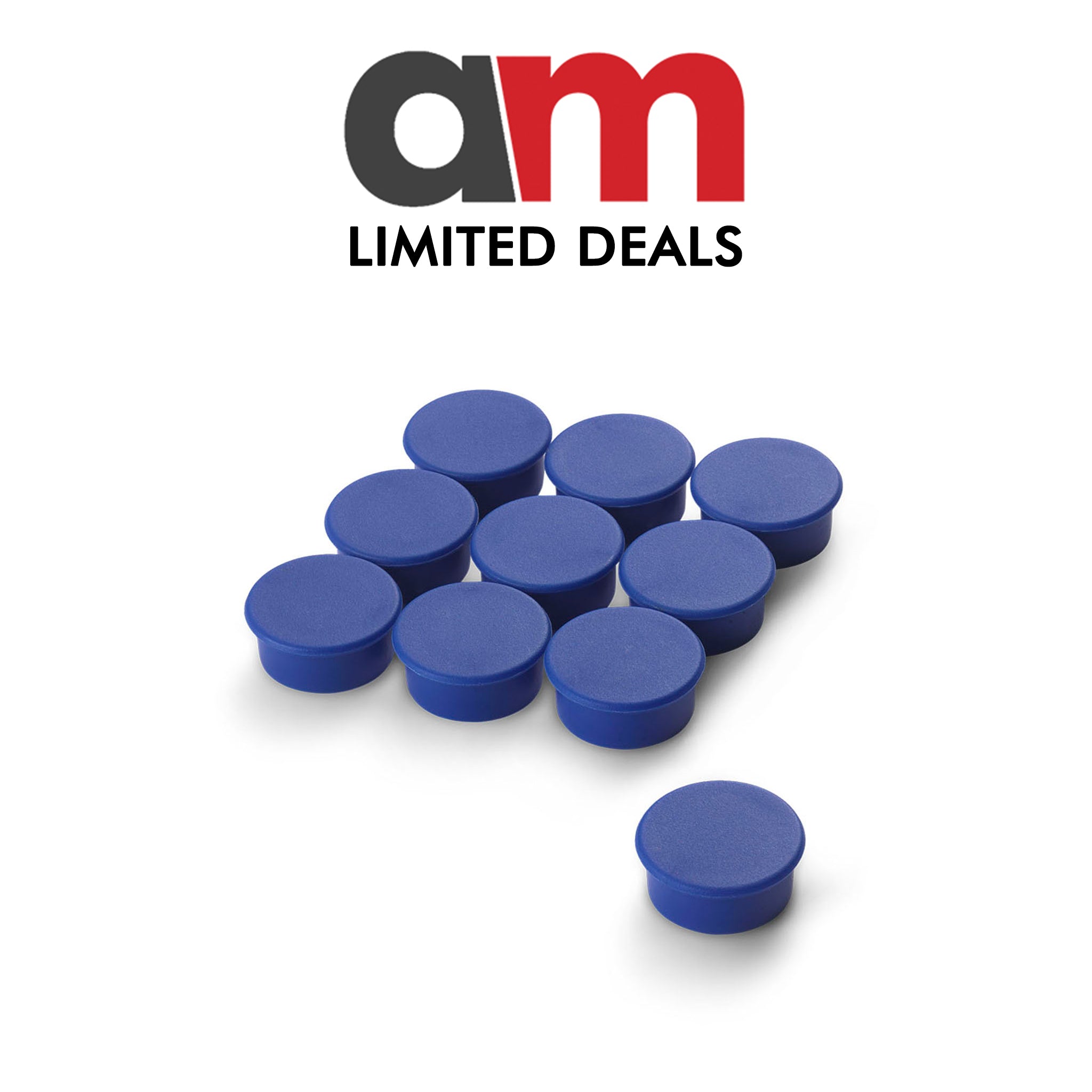 Ferrite Marker Magnet Blue, Isotropic 20mm Diameter – Anchor Magnets