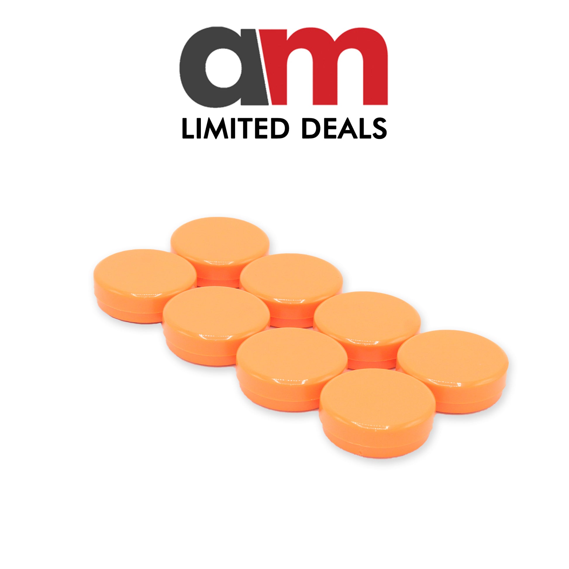 Superpower Hi-Viz Orange, 38mm Diameter x 12mm – Anchor Magnets