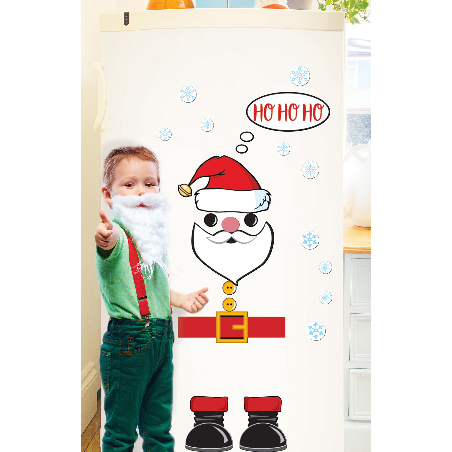 Santa Claus Fridge Magnet Kit – Anchor Magnets